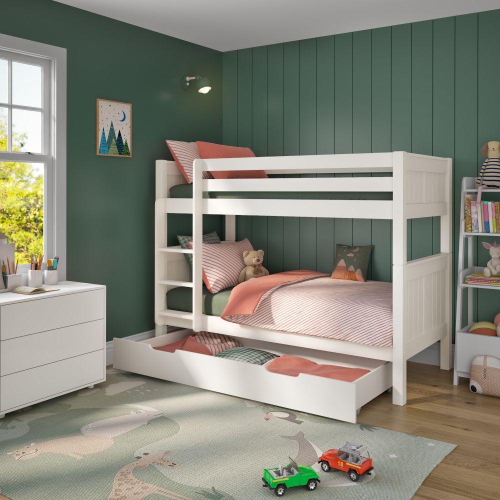 Cheap bunk bed with trundle store